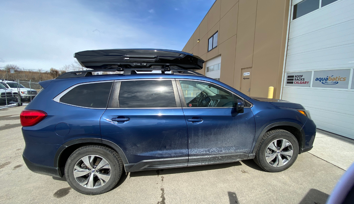 2020 Subaru Ascent Thule Roof Rack Install | Calgary – Roof Racks Calgary